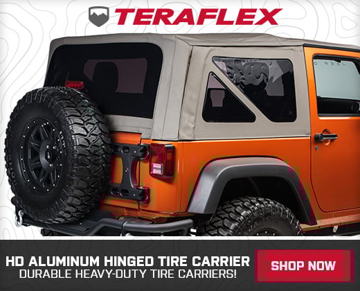 Jeep JK Tire Carriers for Wrangler (2007-2018) | ExtremeTerrain
