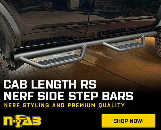 2022-2024 Nissan Frontier Side Step Bars & Running Boards | ExtremeTerrain