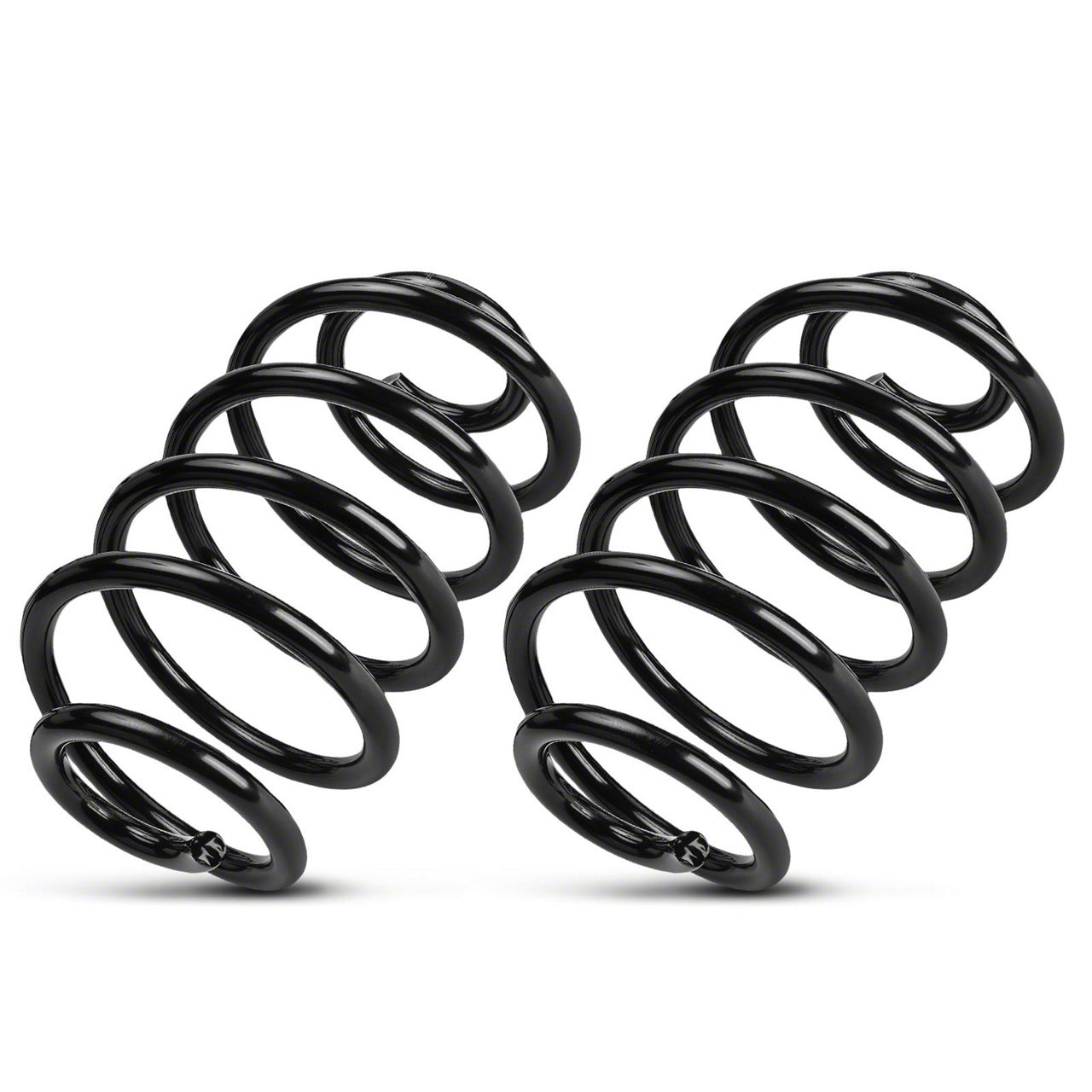 Jeep Wrangler Rear Coil Springs; Constant Rate (02-03 4.0L Jeep ...