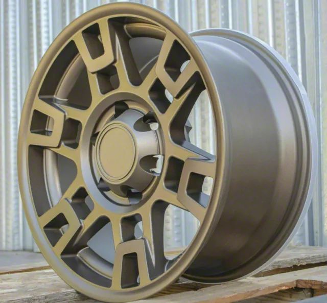 Tacoma TR1 Matte Bronze 6-Lug Wheel; 17x9; 0mm Offset (24-26 Tacoma ...