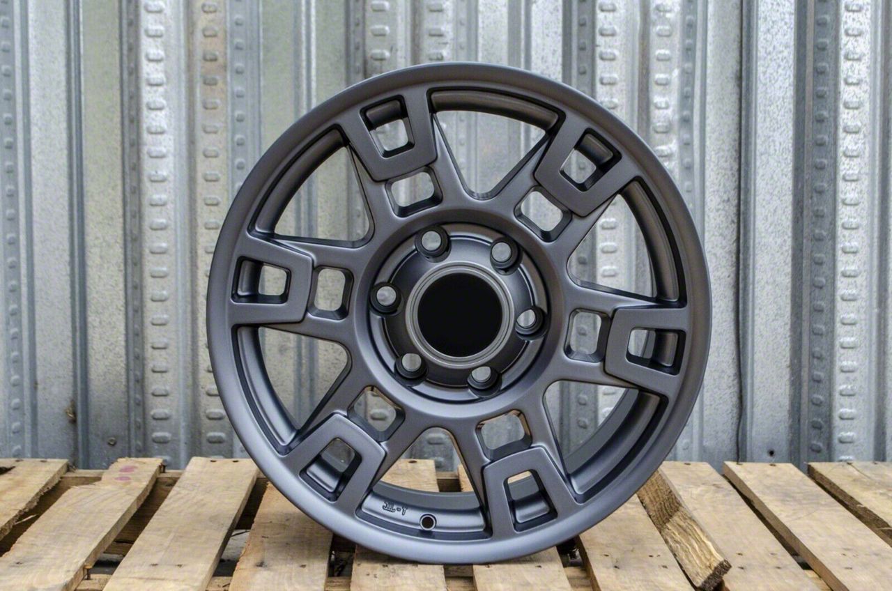 Tacoma TR1 Matte Gunmetal 6-Lug Wheel; 20x9; 0mm Offset (24-26 Tacoma ...