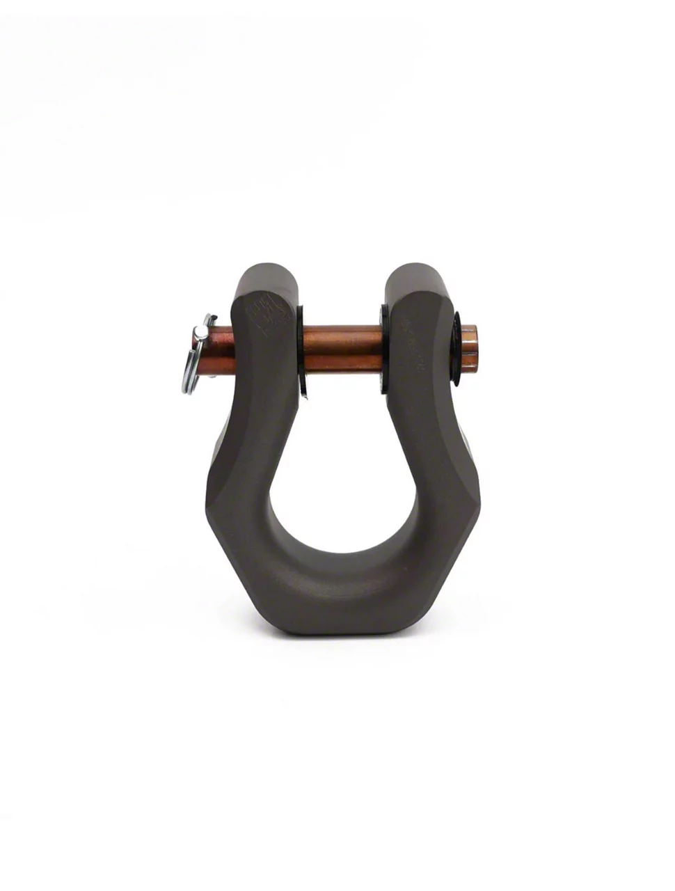 Bronco D-Ring Shackle; Gray - Free Shipping