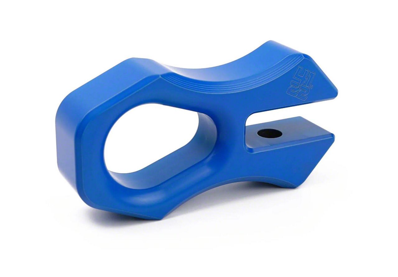 Jeep Gladiator Synthetic Rope Winch Shackle; Blue - Free Shipping