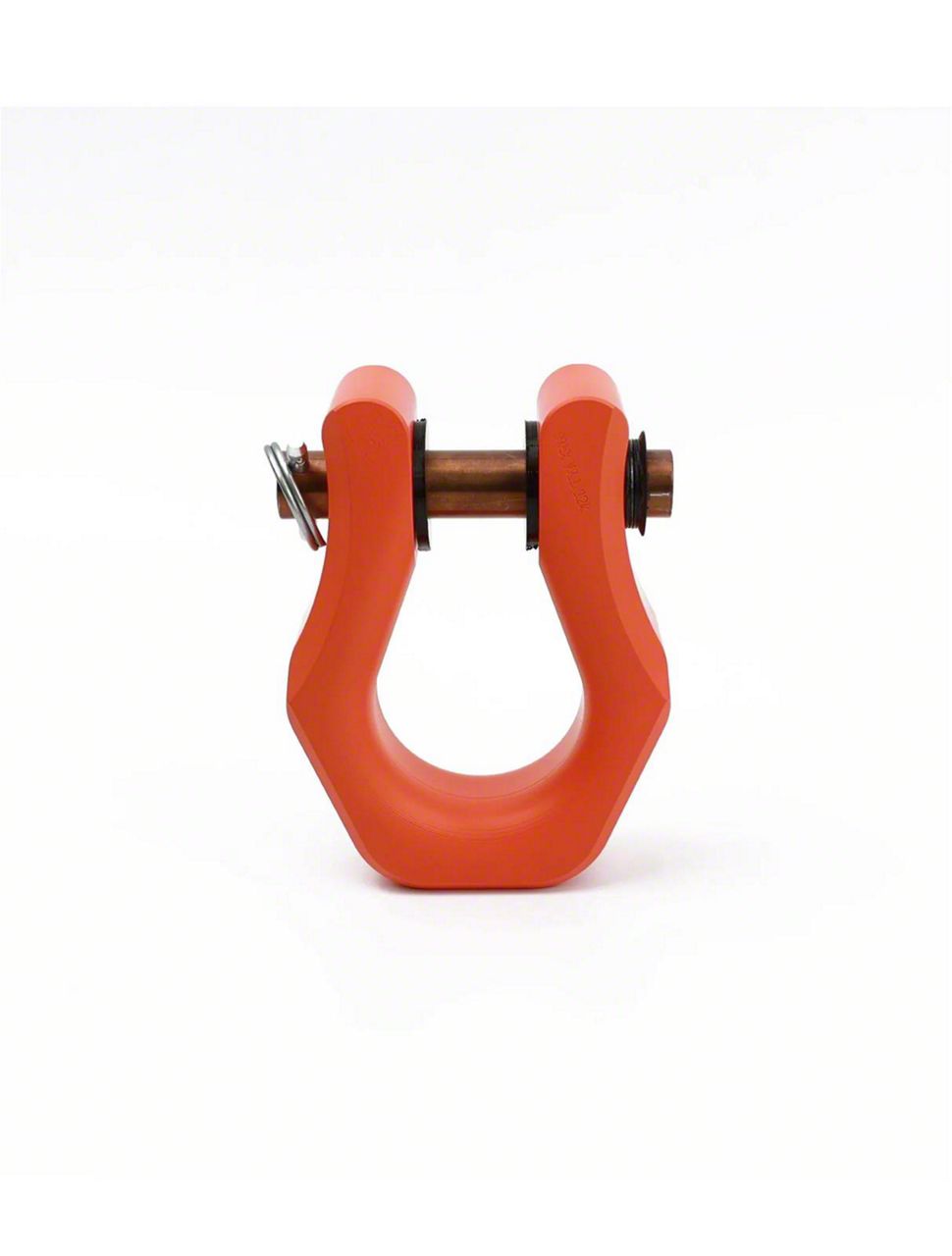 Jeep Wrangler D-Ring Shackle; Orange - Free Shipping