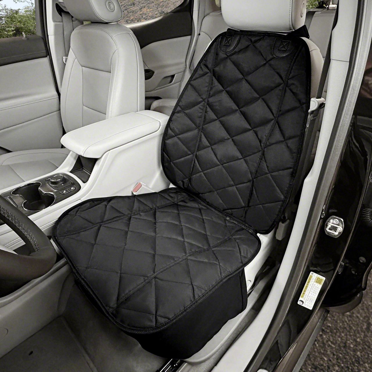 4Knines Toyota 4-Runner Front Bucket Seat Cover; Black 5524 (Universal ...