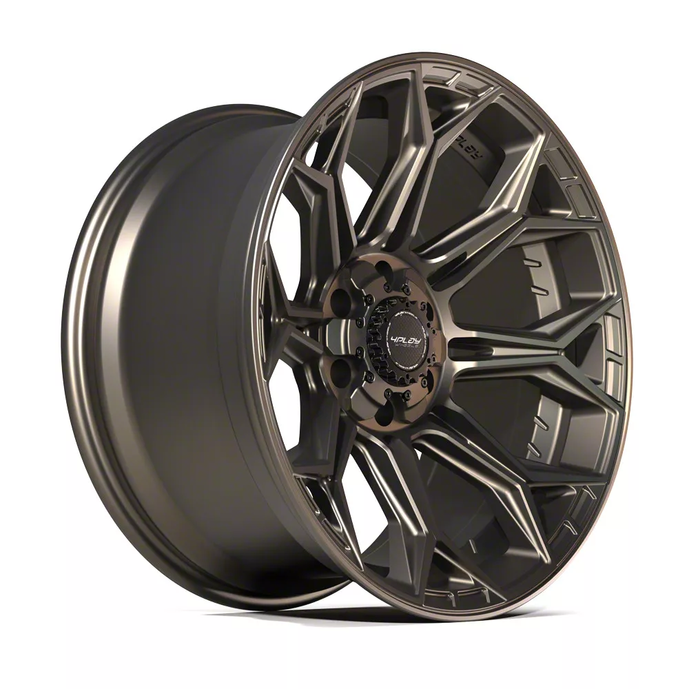 4Play Tundra 4P83 Bronze 6-Lug Wheel; 20x10; -18mm Offset 4P83-20100 ...