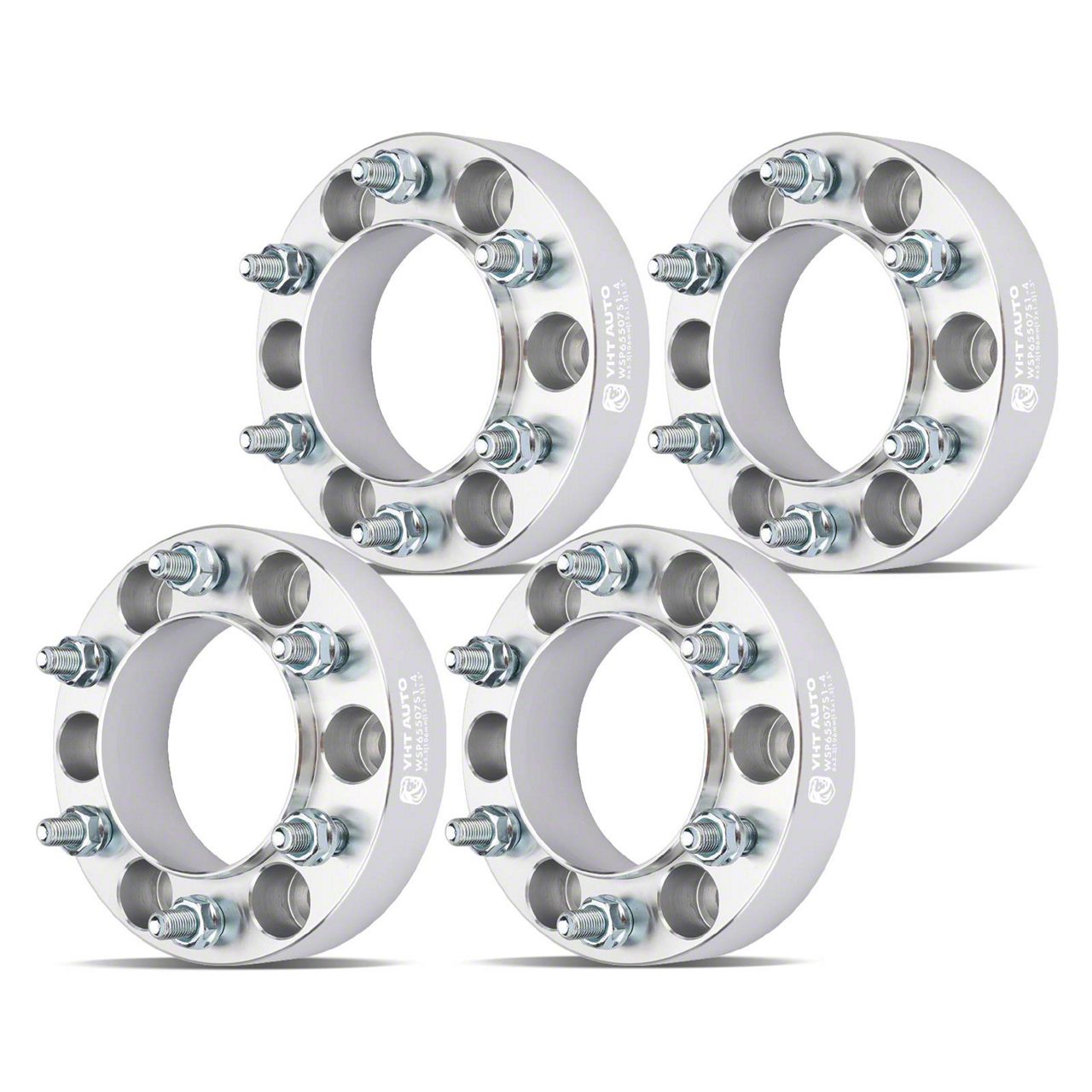 Toyota 4-Runner 1.50-Inch 6-Lug Wheel Spacers; Black; Set of Four (03 ...