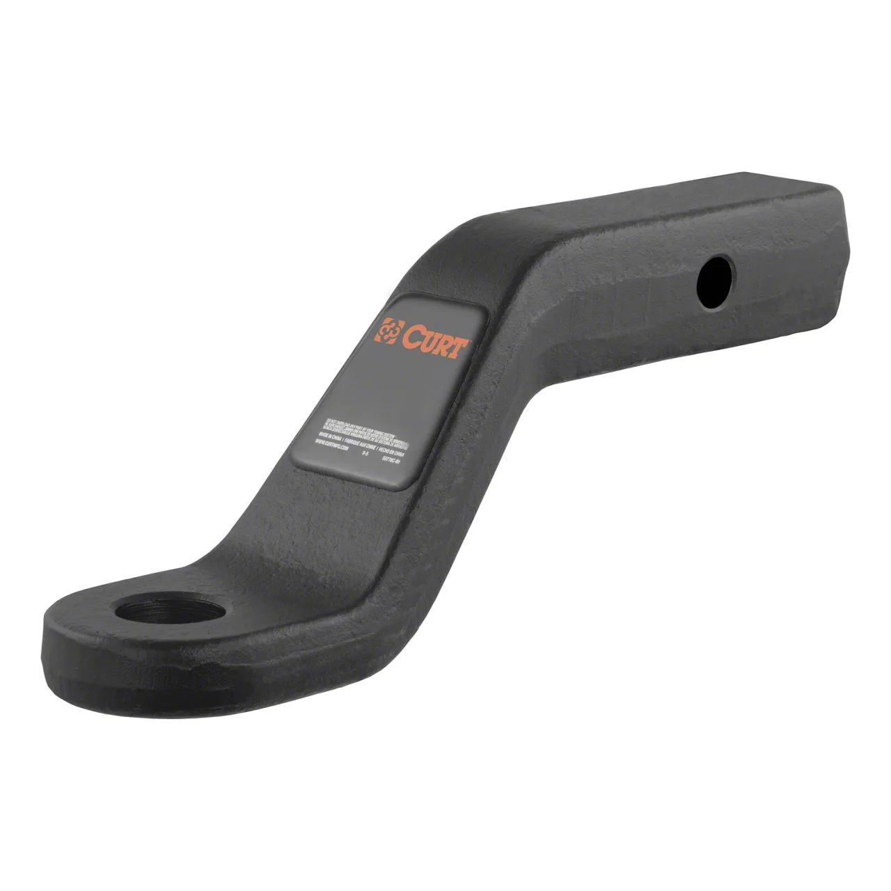 Toyota 4-Runner 2-Inch Receiver Hitch Forged Ball Mount; 4-Inch Drop ...