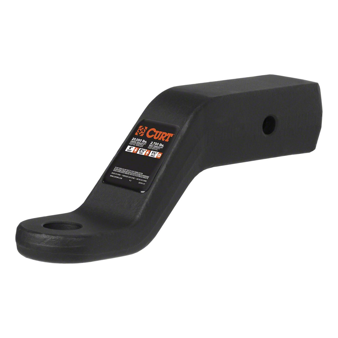 Toyota 4-Runner 2.50-Inch Receiver Hitch Commerical Duty Forged Ball ...