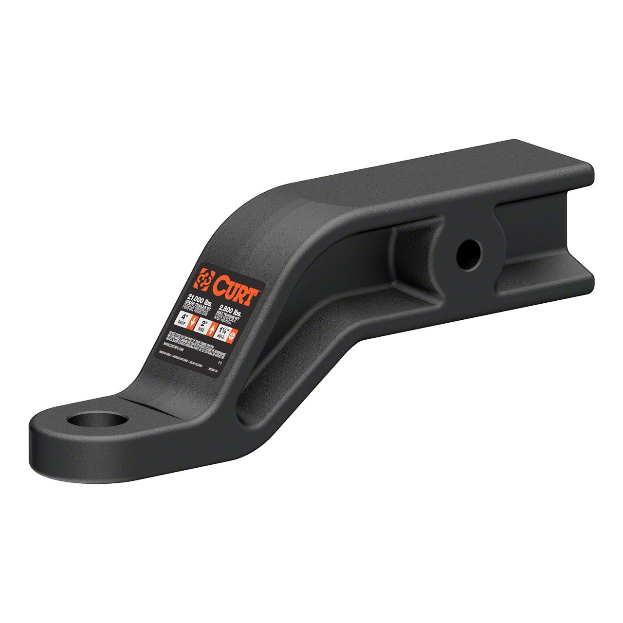 Toyota 4-Runner 3-Inch Receiver Hitch Industrial Duty Forged Ball Mount ...