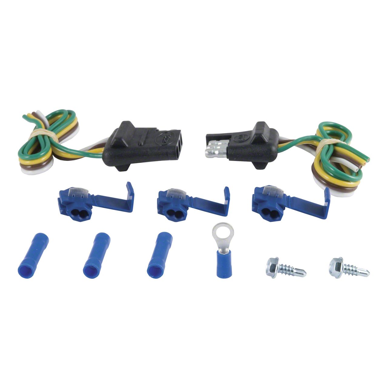 Toyota 4-Runner 4-Way Flat Connector Plug and Socket with 12-Inch ...