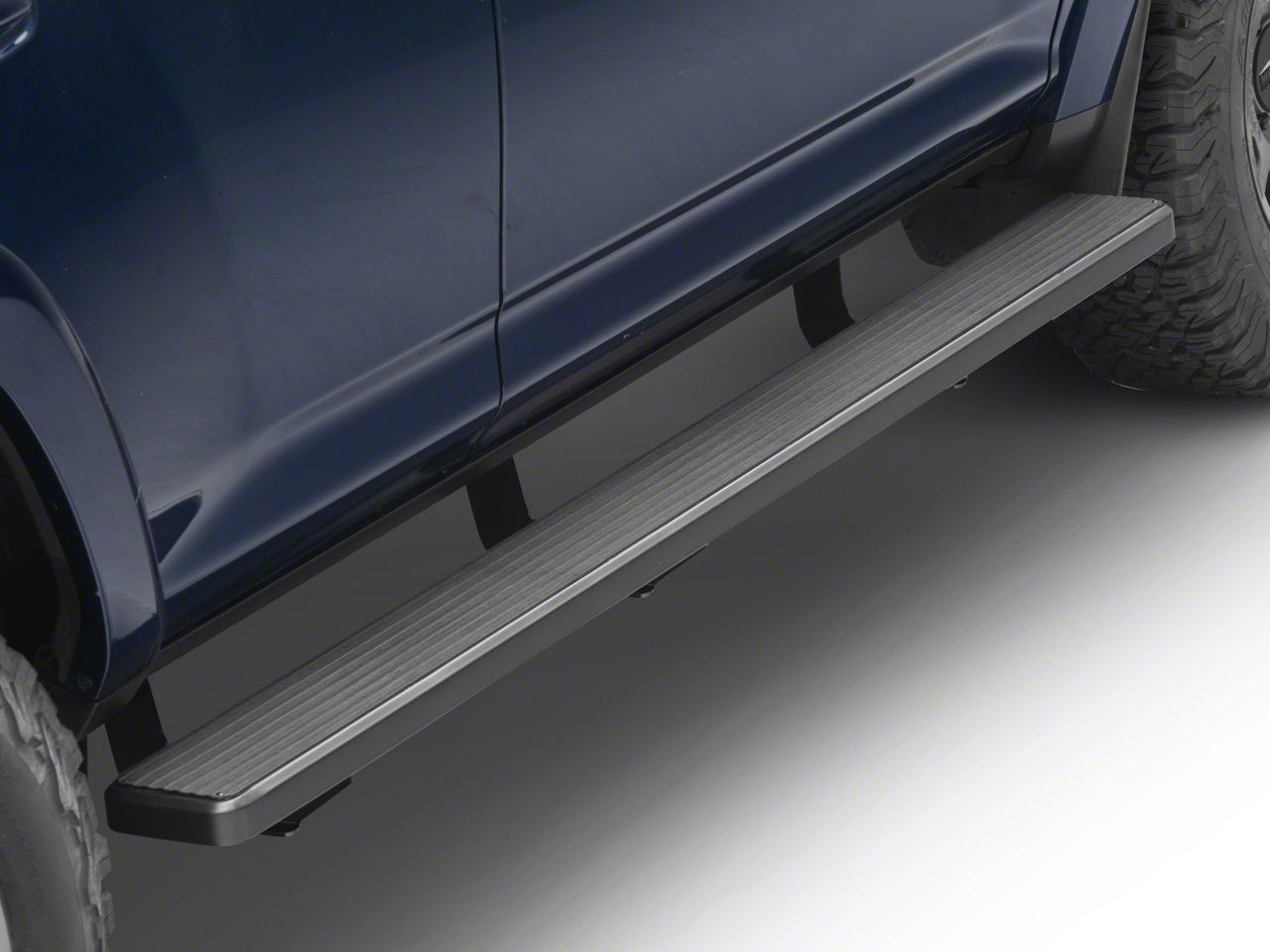 Toyota 4-Runner 6-Inch iStep Running Boards; Black (10-24 4Runner Trail ...