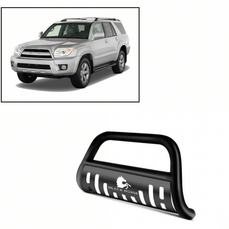Toyota 4-Runner Bull Bar with Skid Plate; Black (03-09 4Runner) - Free ...