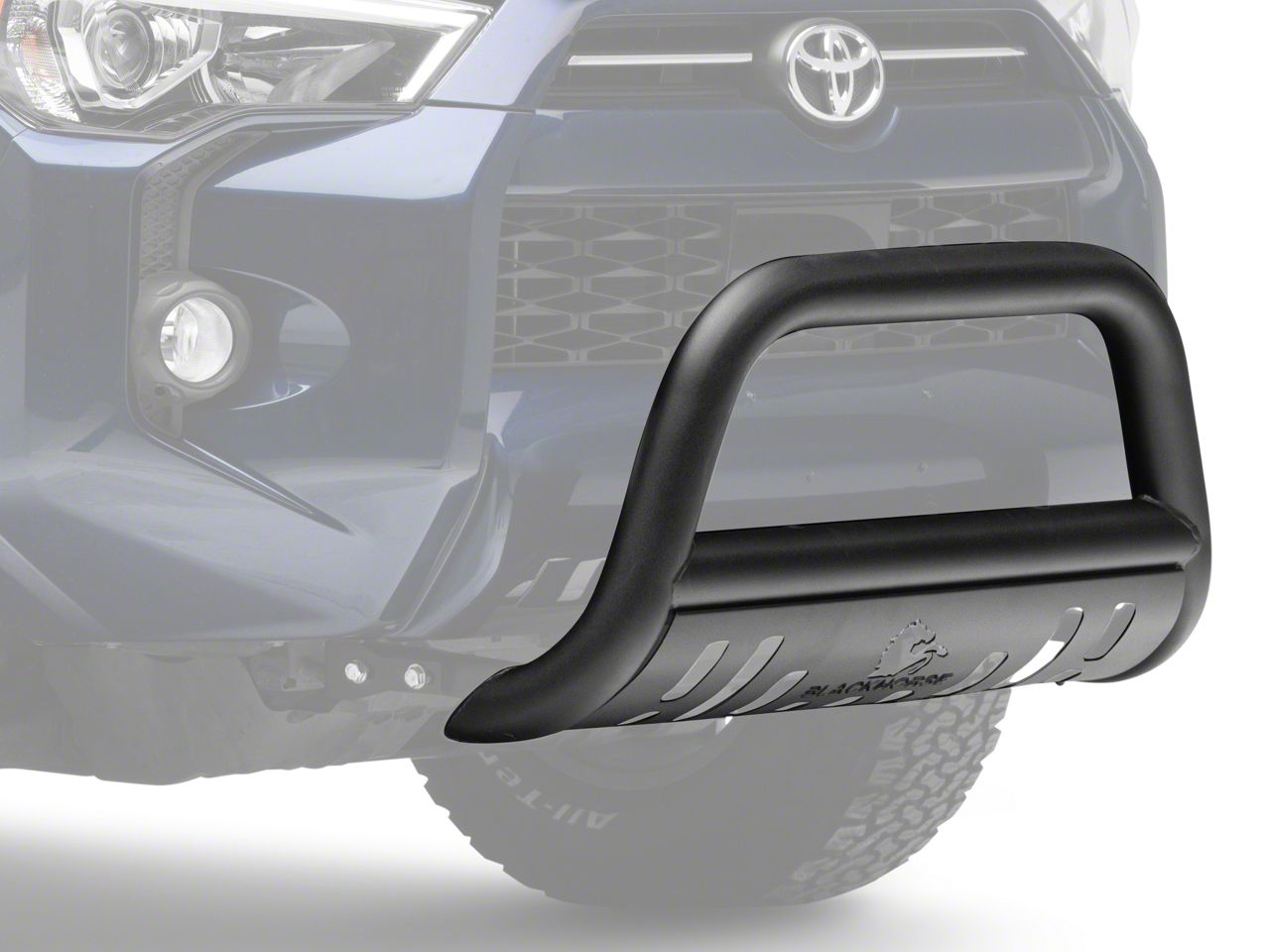 Toyota 4-Runner Bull Bar with Skid Plate; Black (10-24 4Runner ...