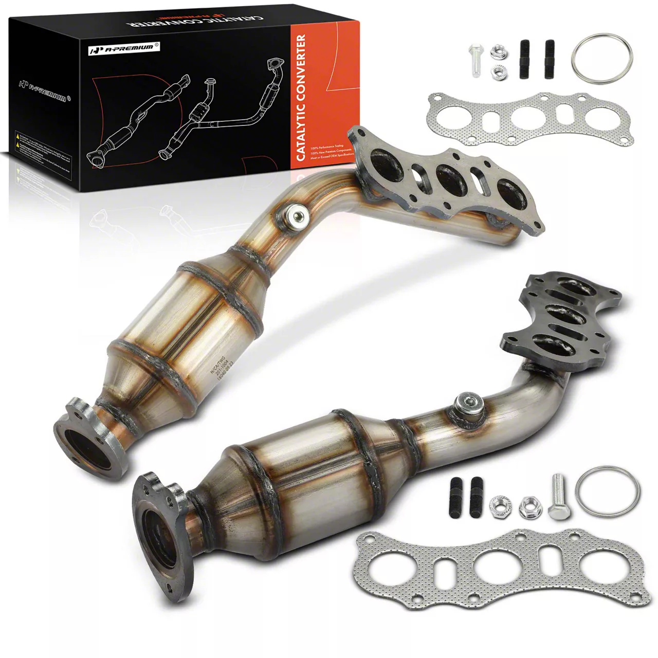 Toyota 4-Runner Catalytic Converters; Driver and Passenger Side (03-09 ...