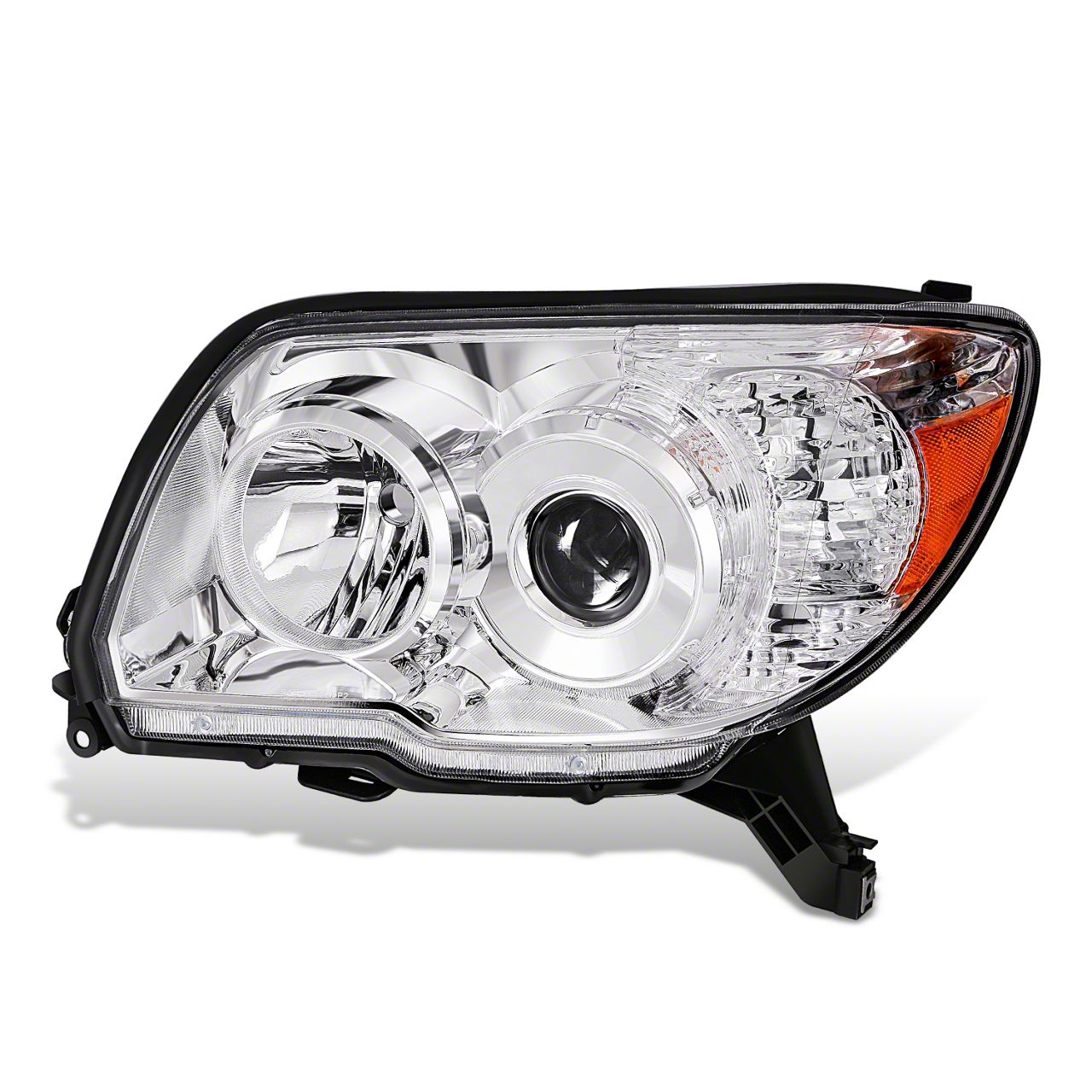 Toyota 4-Runner Factory Style Headlight; Chrome Housing; Clear Lens ...
