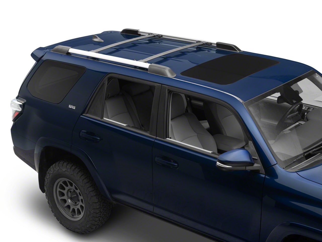Toyota 4-Runner Factory Style Roof Rack Cross Bars (10-24 4Runner w ...