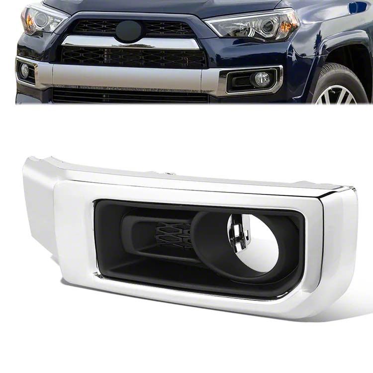 Toyota 4-Runner Fog Light Bezel; Driver Side (14-24 4Runner) - Free ...