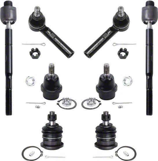 Toyota 4-Runner Front Ball Joints with Tie Rods (03-09 4Runner w/o KDSS ...
