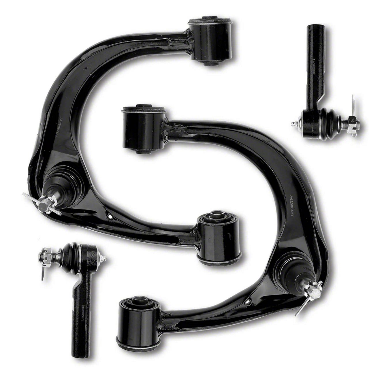 Toyota 4-Runner Front Upper Control Arm, Ball Joint and Outer Tie Rod ...