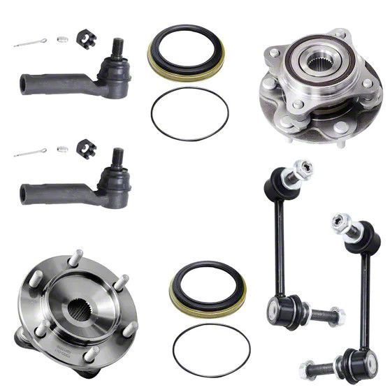 Toyota 4-Runner Front Wheel Hub Assemblies with Sway Bar Links and ...