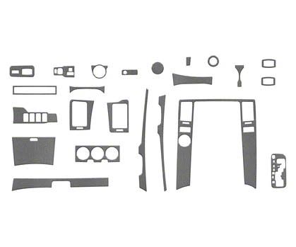 Toyota 4-Runner Full Interior Accent Trim Kit; Forged Carbon Fiber (03 ...