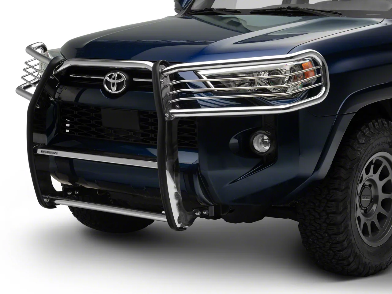 Toyota 4-Runner Grille Guard; Stainless Steel (10-24 4Runner, Excluding ...