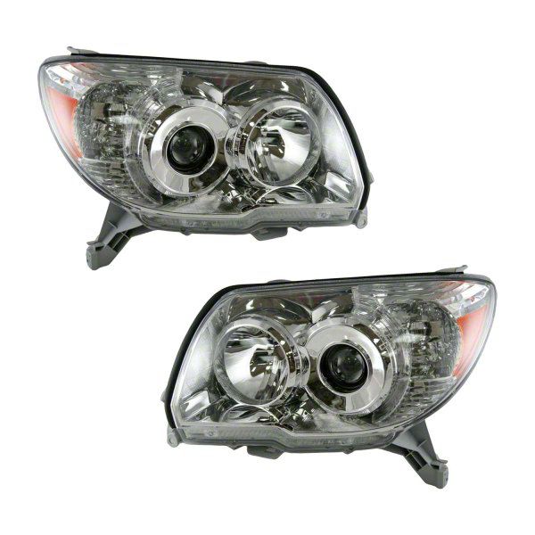Toyota 4-Runner Halogen Headlights; Chrome Housing; Clear Lens (06-09 ...