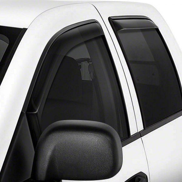 Toyota 4-Runner In-Channel Window Deflectors; Front and Rear; Smoke (03 ...