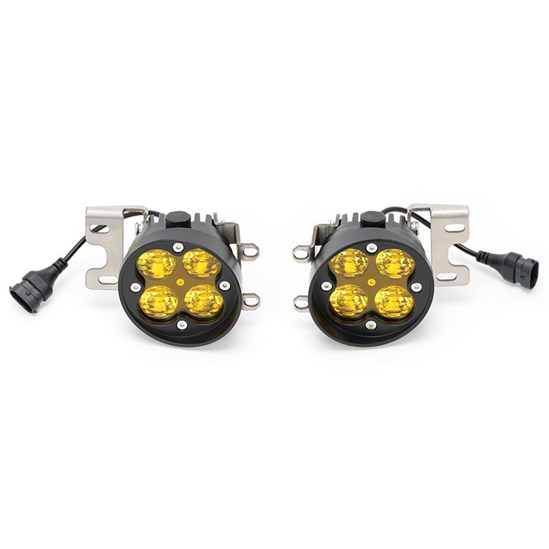 Toyota 4-Runner LED Fog Lights; Yellow (14-24 4Runner) - Free Shipping