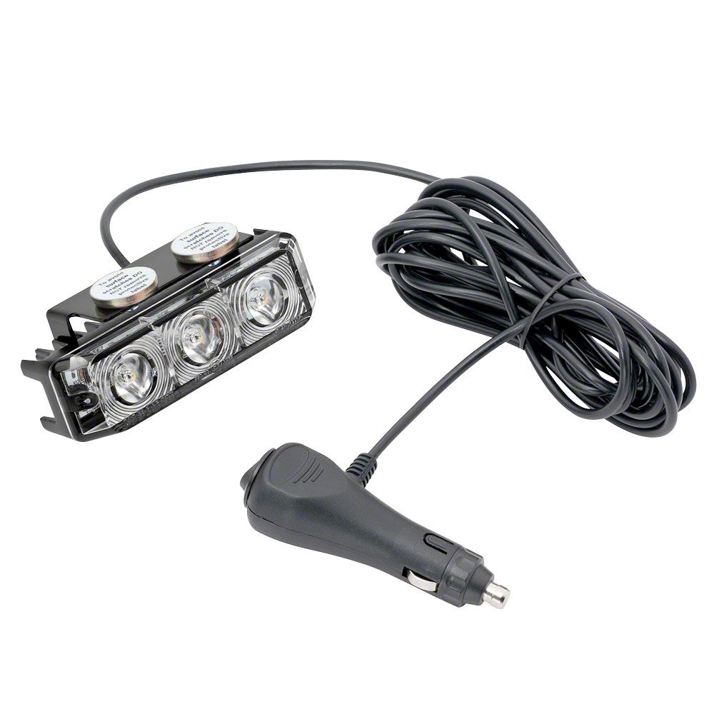 Toyota 4-Runner LED Strobe Light; With 13-Foot Coiled Cord and Magnetic ...