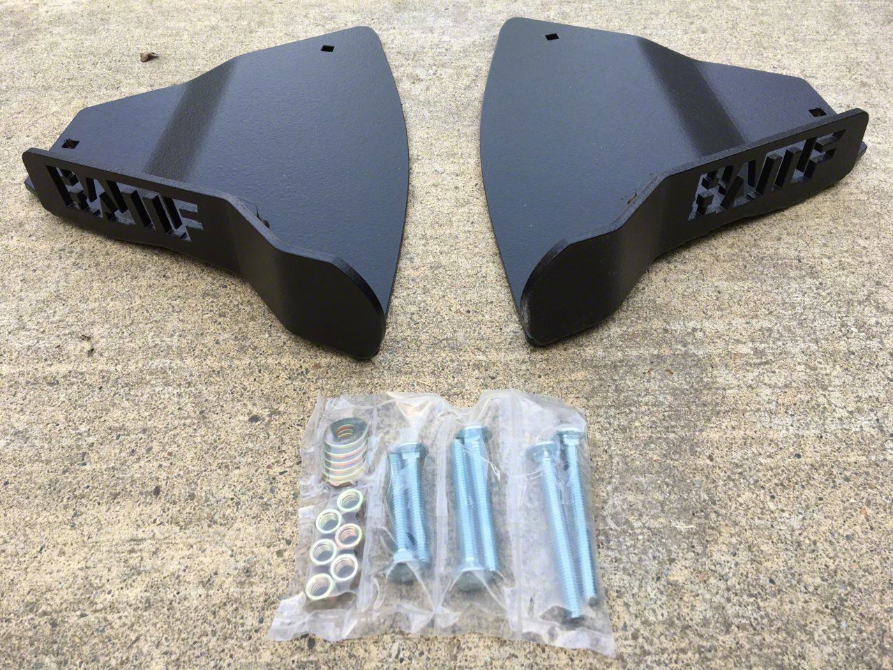 Toyota 4-Runner Lower Control Arm Skid Plates; Textured Black (03-09 ...