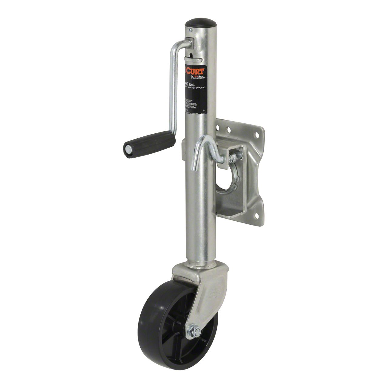 Toyota 4-Runner Marine Trailer Jack with 6-Inch Wheel; 1,000 lb. - Free ...