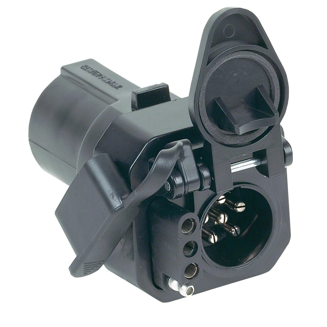 Toyota 4-Runner Multi-Tow 7-Blade to 6-Round and 4-Flat Adapter; Center ...