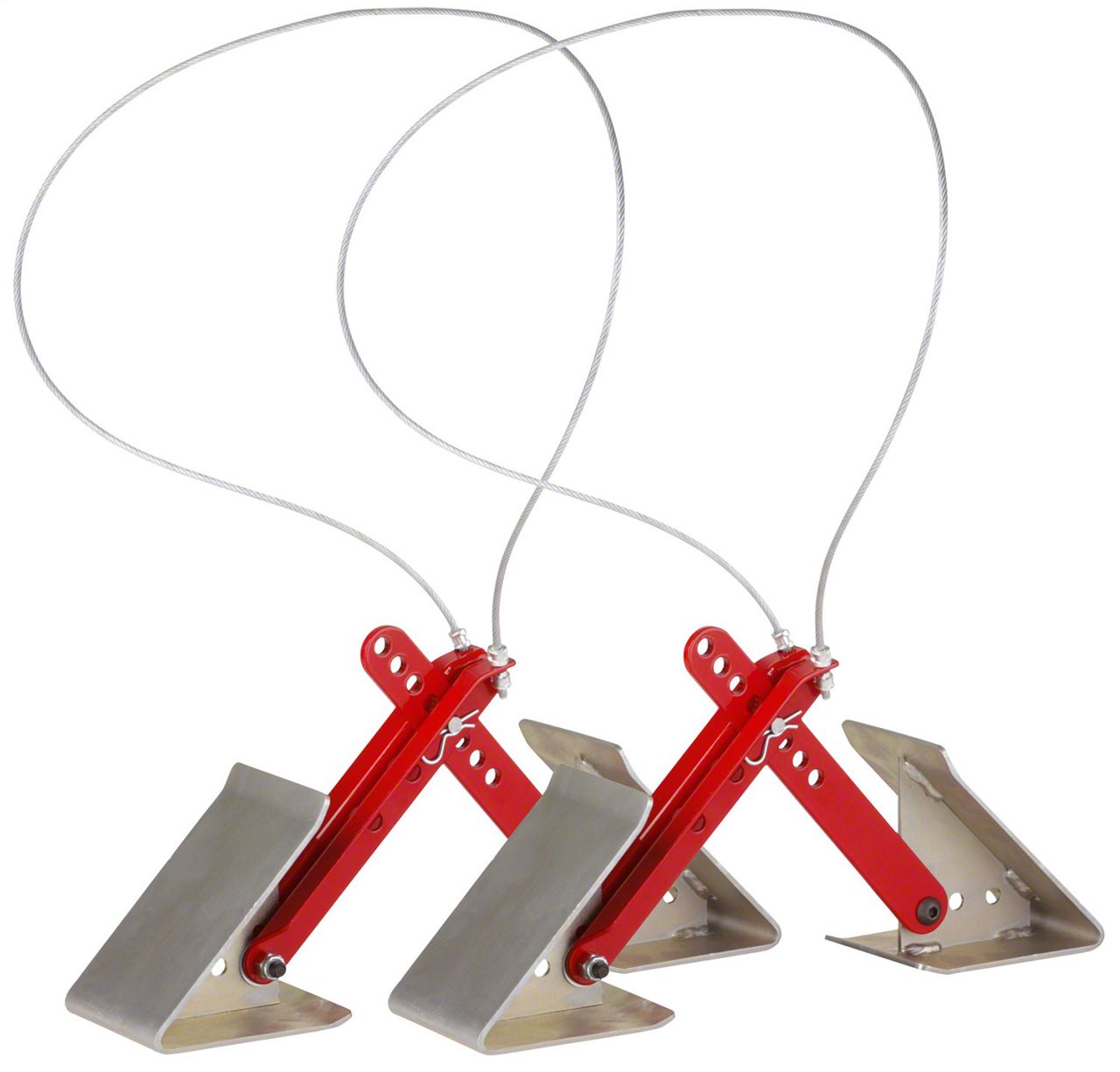 Toyota 4-Runner ONESTEP Stabilizing Wheel Chock; Pair - Free Shipping