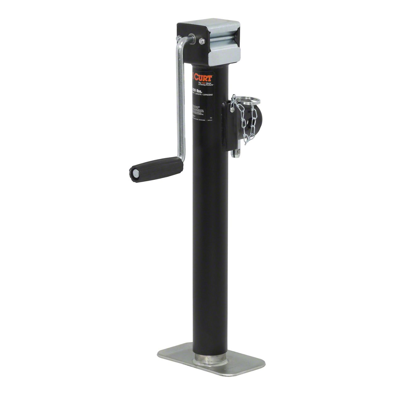 Toyota 4-Runner Pipe-Mount Swivel Trailer Jack with Side Handle; 5,000 ...