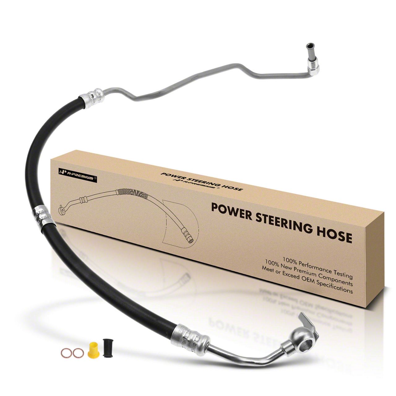 Toyota 4-Runner Power Steering Pressure Line Hose Assembly (03-09 4.0L ...