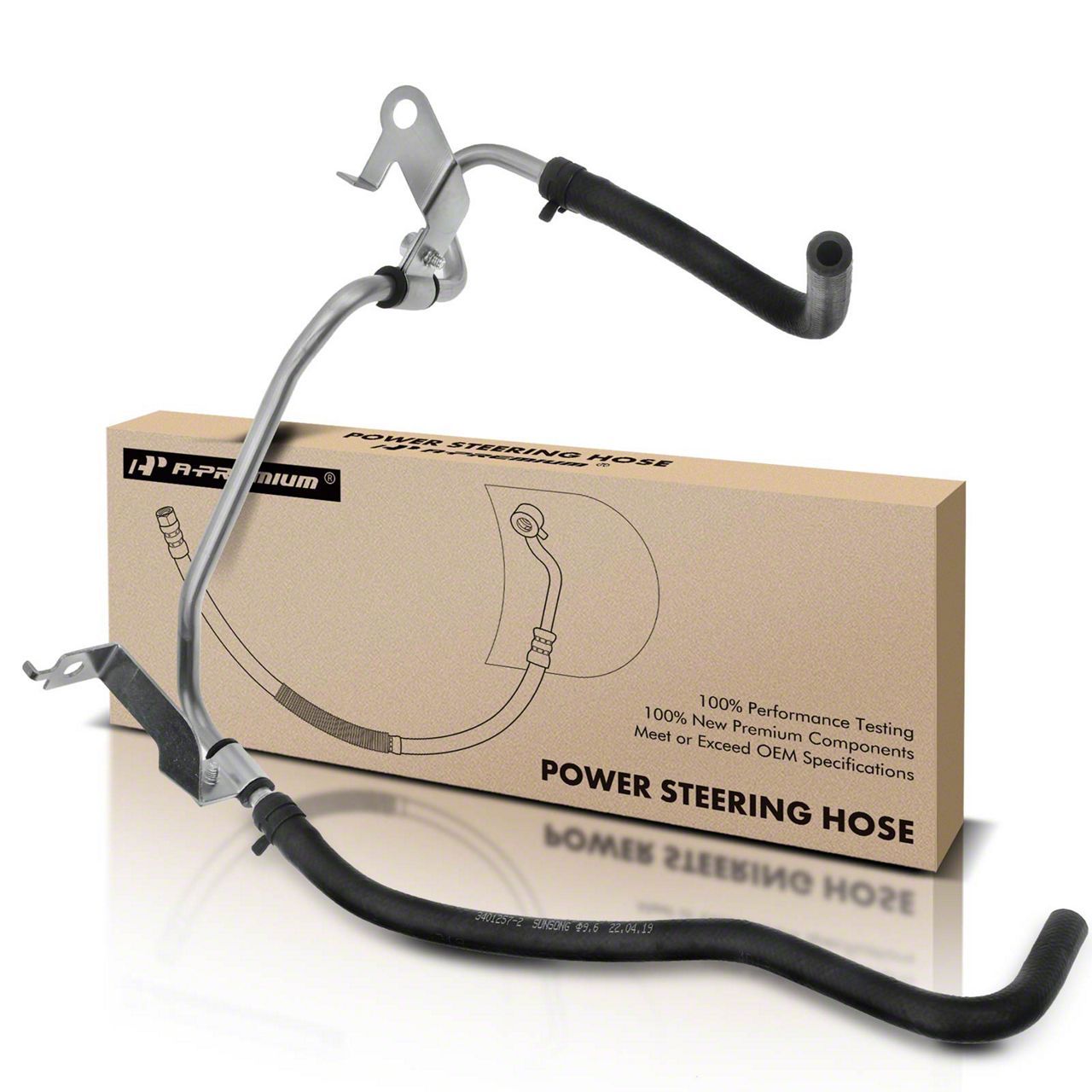 Toyota 4-Runner Power Steering Return Line Hose Assembly; Cooler to ...