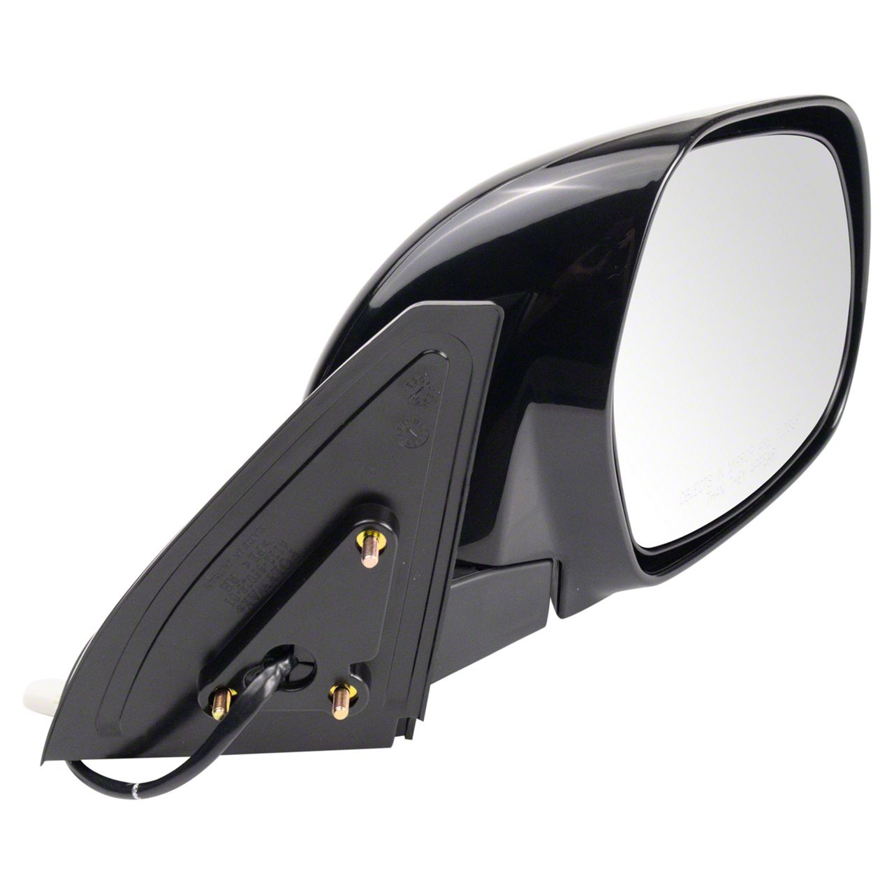 Toyota 4-Runner Powered Heated Mirror; Unpainted; Passenger Side (03-09 ...