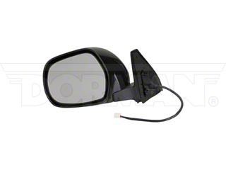 Toyota 4-Runner Powered Heated Side Mirror; Driver Side; Black (03-09 ...