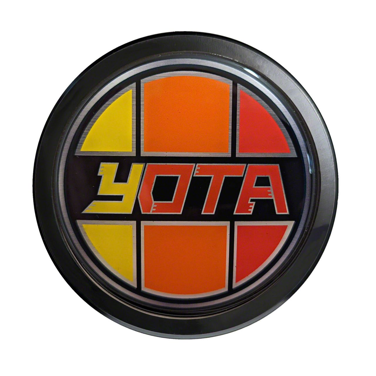 Grillebadgestore Toyota 4-Runner Premium Aluminum Grille Badge; Round ...