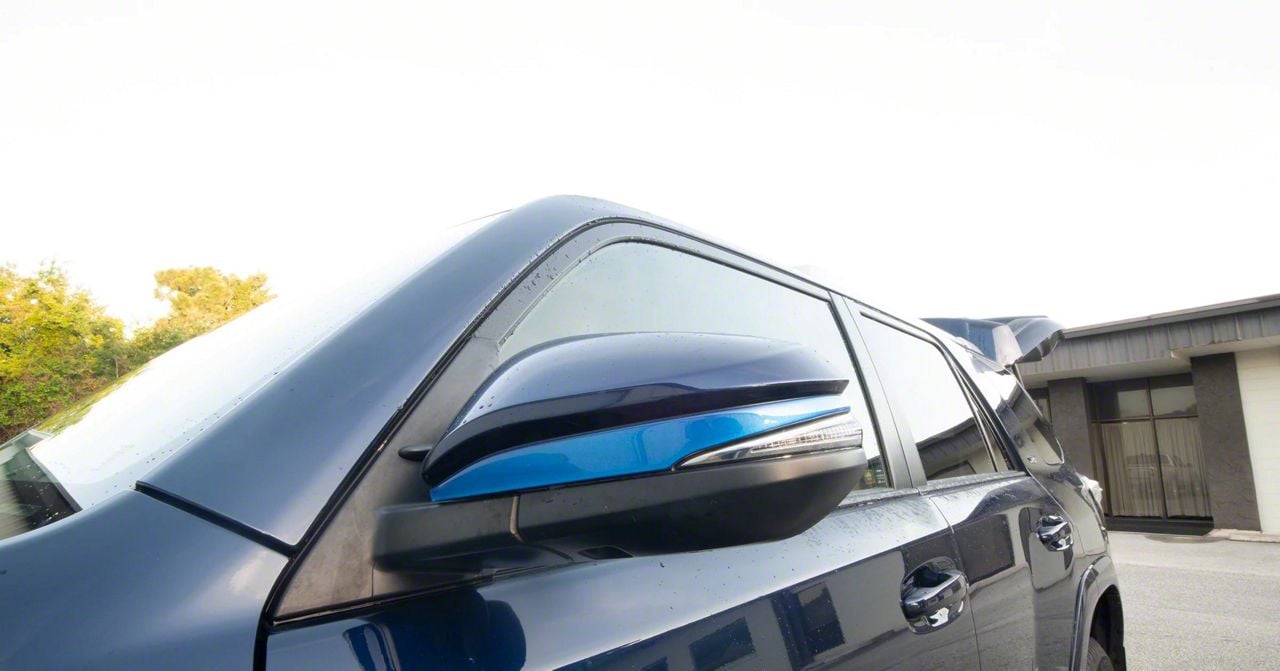 Toyota 4-Runner Side Mirror Accent Trim; Blazing Blue (09-24 4Runner ...
