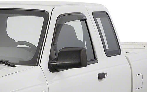 Toyota 4-Runner Tape-Onz Sidewind Deflectors; Front and Rear; Smoke (10 ...