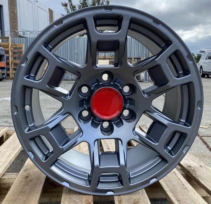 Toyota 4-Runner TR5 Matte Gunmetal 6-Lug Wheel; 17x9; -12mm Offset (10 ...