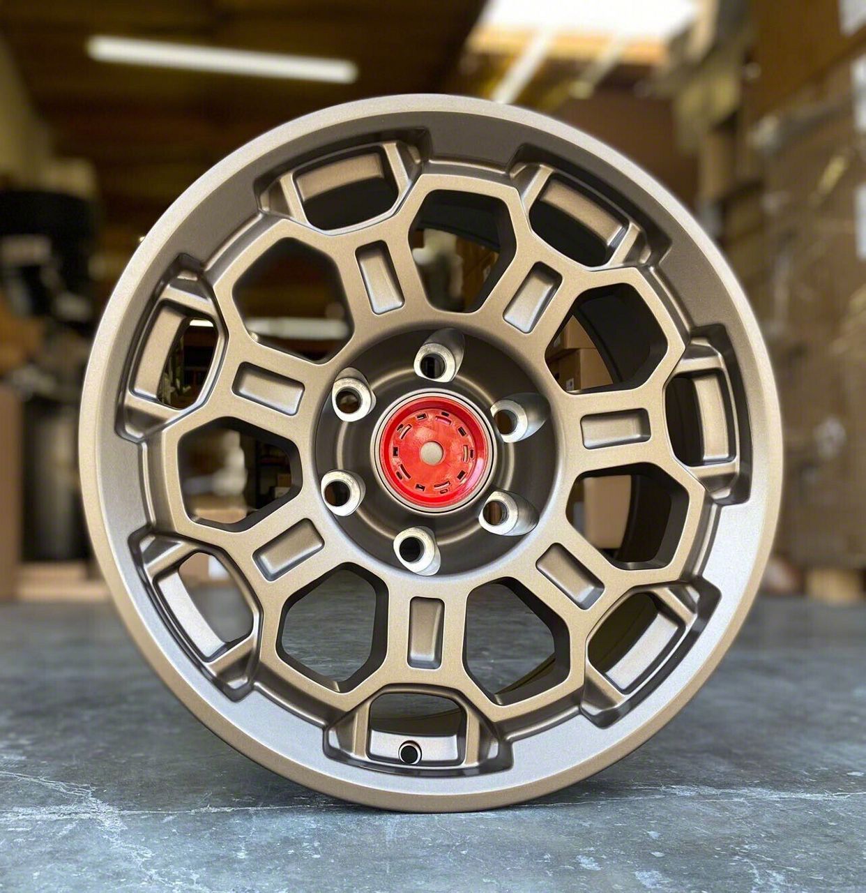 Toyota 4-Runner TR8 Matte Bronze 6-Lug Wheel; 17x8; 5mm Offset (10-24 ...