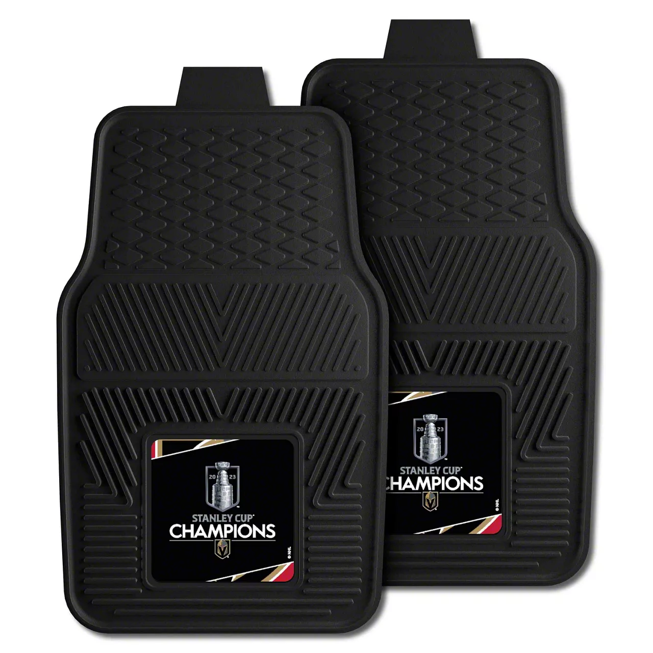 Toyota 4-Runner Vinyl Front Floor Mats with Vegas Golden Knights 2023 ...