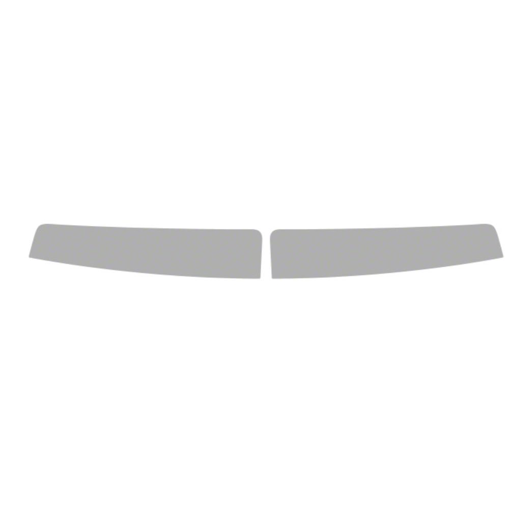 Toyota 4-Runner Window Tint Pre-Cut Kit; Eyebrow Option 2; 5% Dark (10 ...