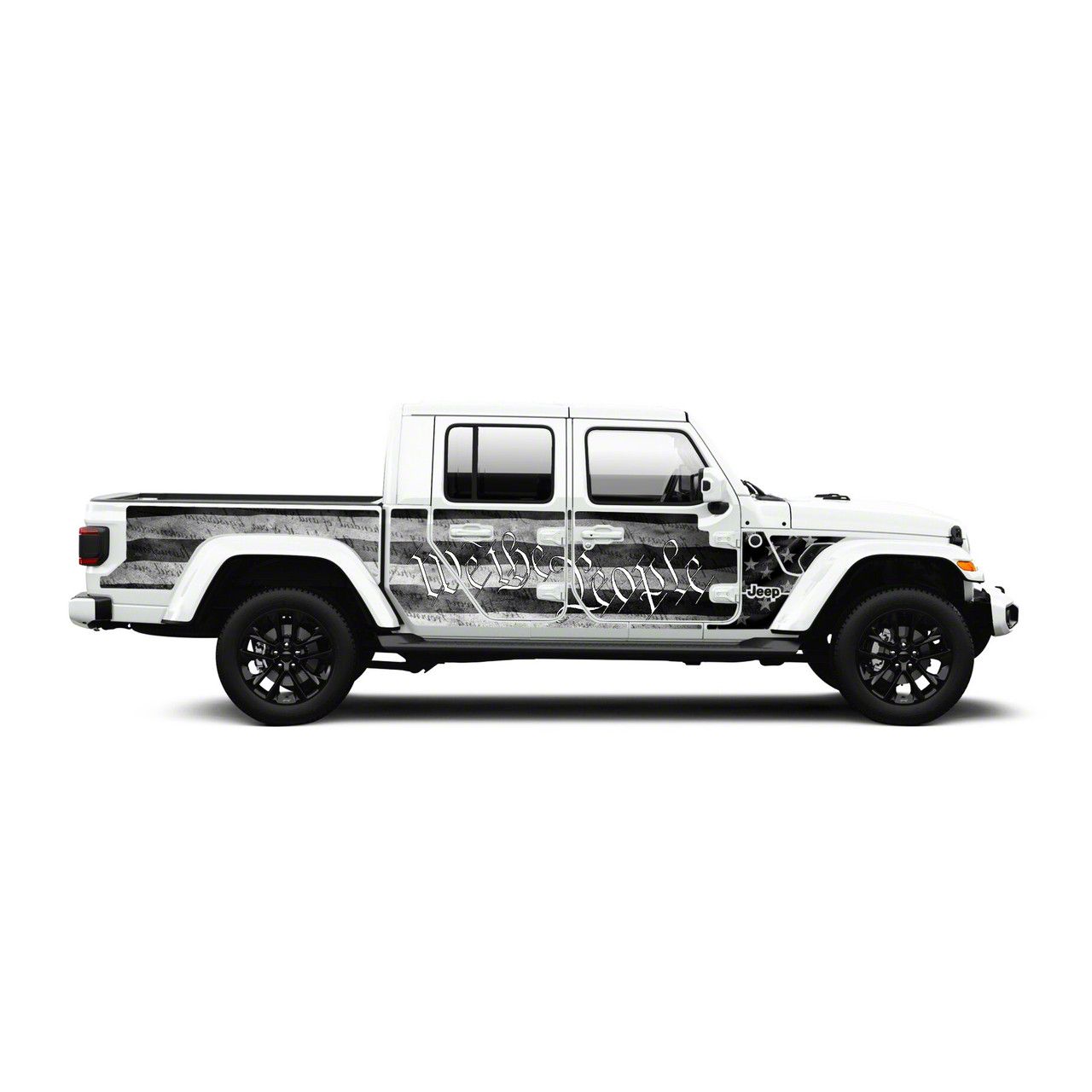 4x4 Attitude Jeep Gladiator Action Shield Body Armor; We The People ...