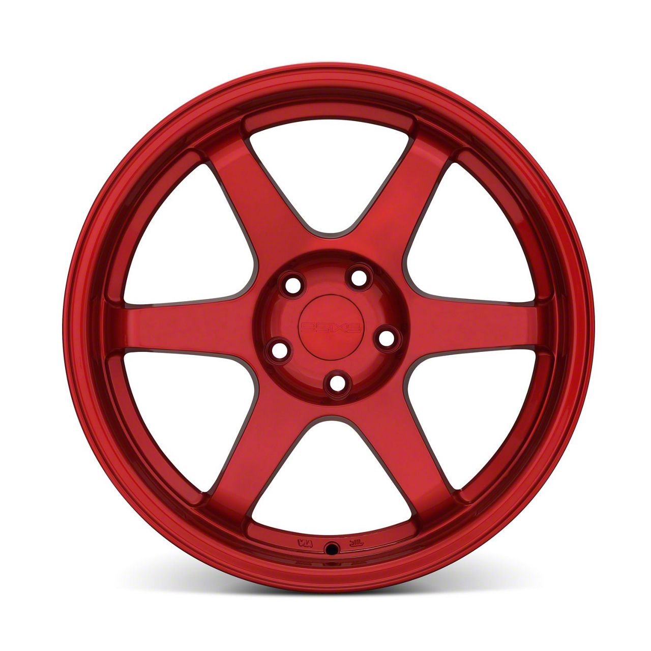 9Six9 Wheels Tacoma SIX-1 Truck Candy Apple Red 6-Lug Wheel; 17x8.5 ...