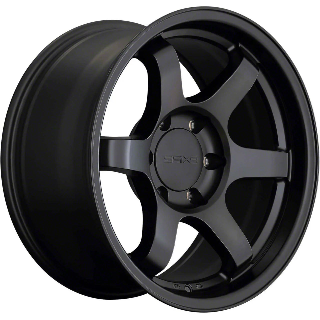 9Six9 Wheels Toyota 4-Runner SIX-1 Truck/SUV Matte Black 6-Lug Wheel ...